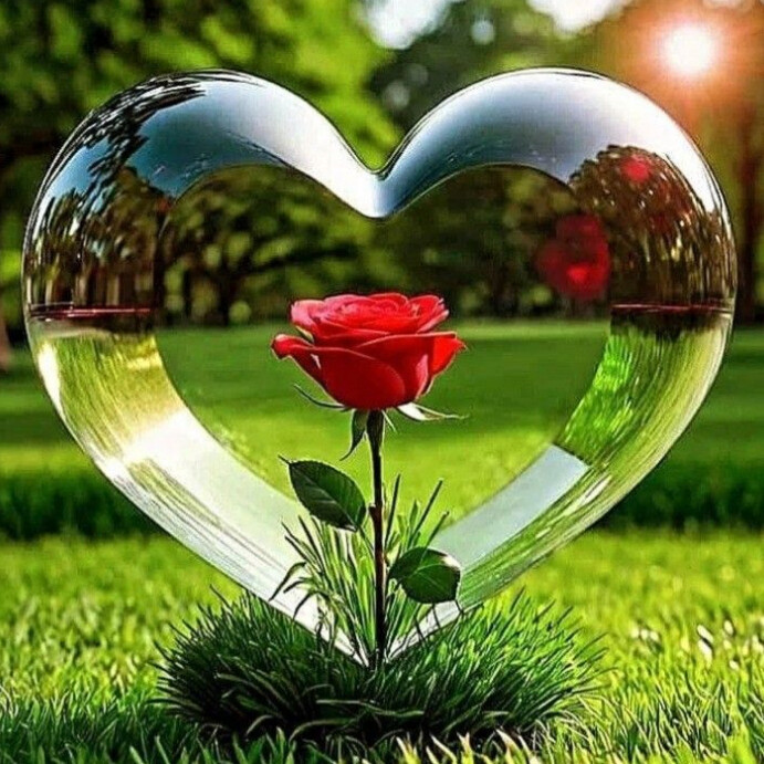 Copy of Floral Heart Of Nature Instagram Post | PosterMyWall