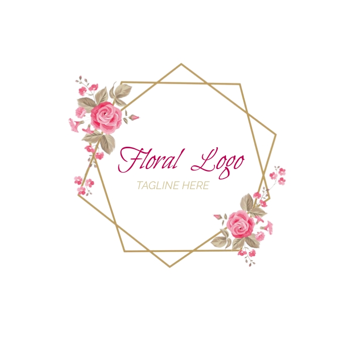 floral logo Template | PosterMyWall
