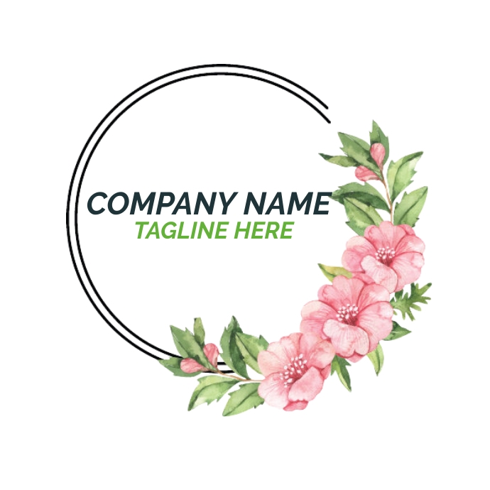 floral logo Template | PosterMyWall