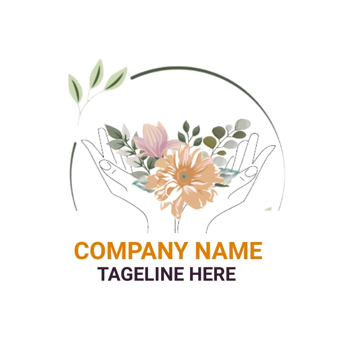 floral logo Template | PosterMyWall