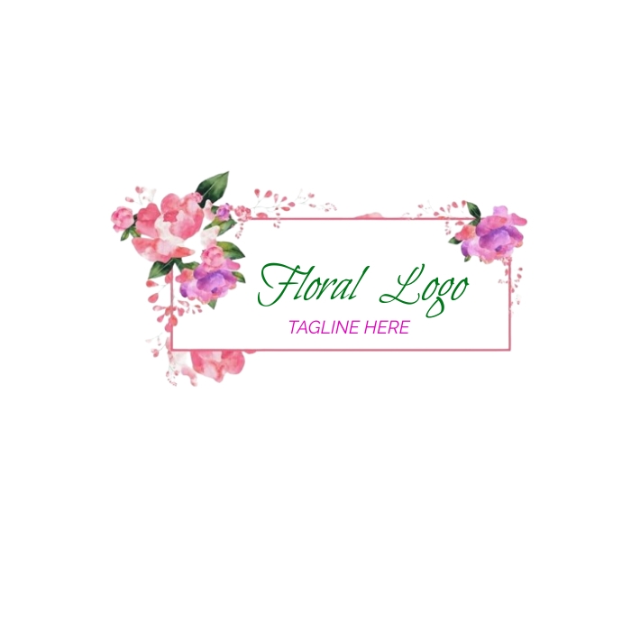 Copy of floral logo | PosterMyWall