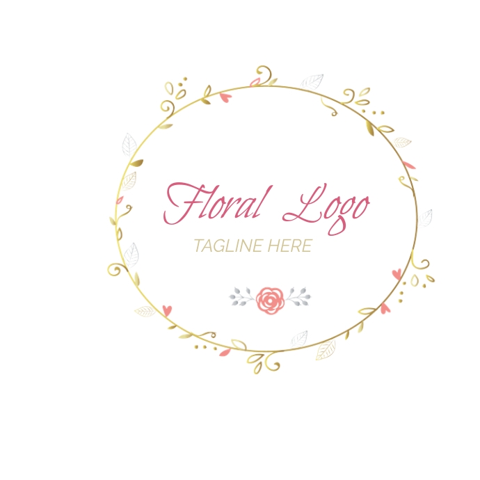 floral logo Template | PosterMyWall