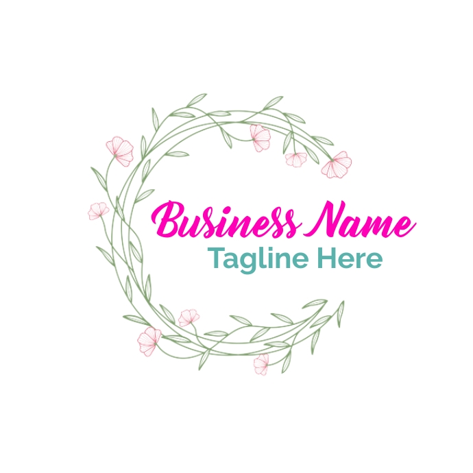 floral logo Template | PosterMyWall