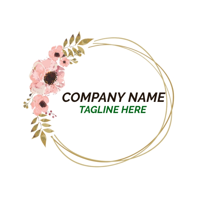 floral logo Template | PosterMyWall