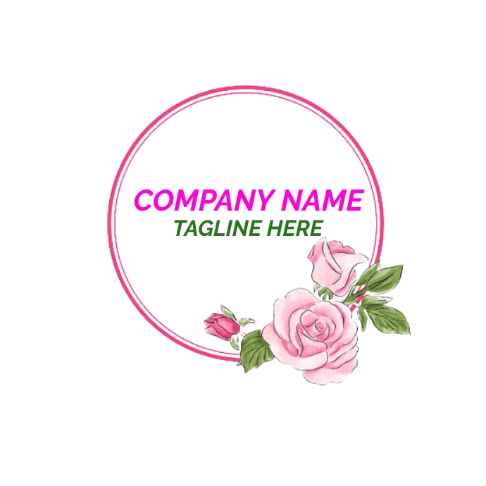 Copy of floral logo | PosterMyWall