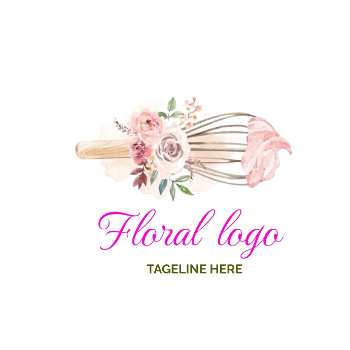 Floral logo Template | PosterMyWall