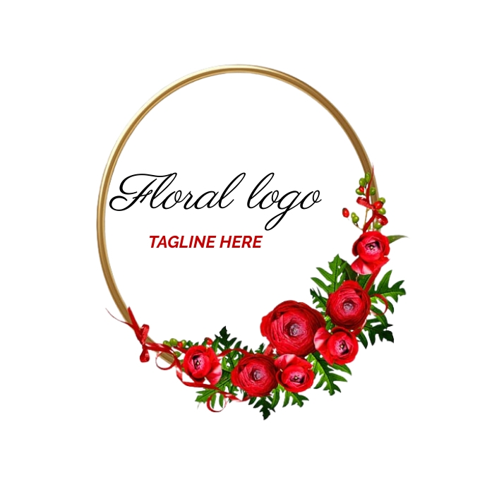 floral logo Template | PosterMyWall