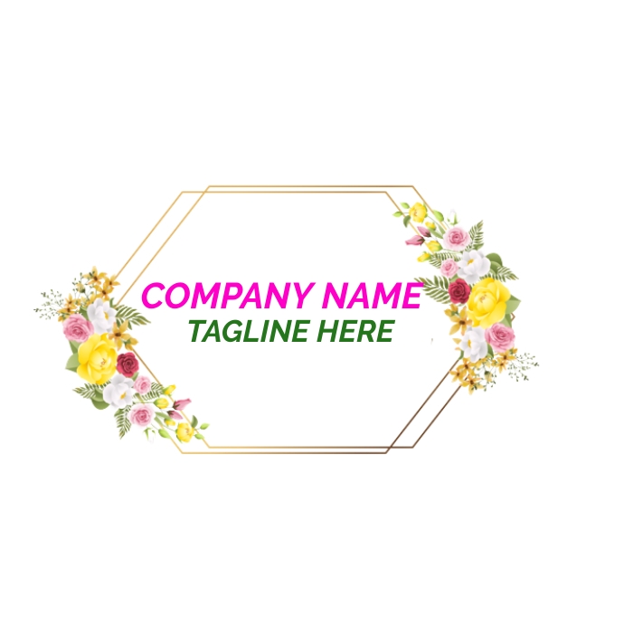 Copy of floral logo | PosterMyWall