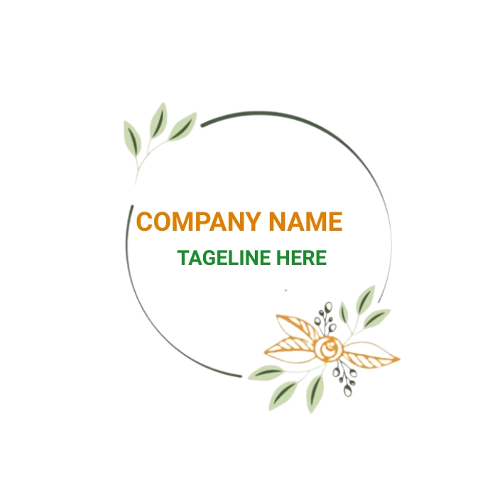 floral logo Template | PosterMyWall