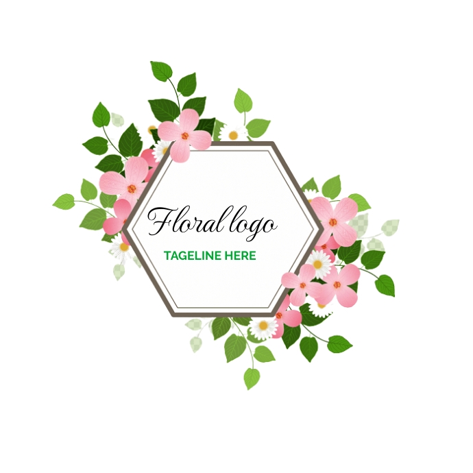 floral logo Template | PosterMyWall