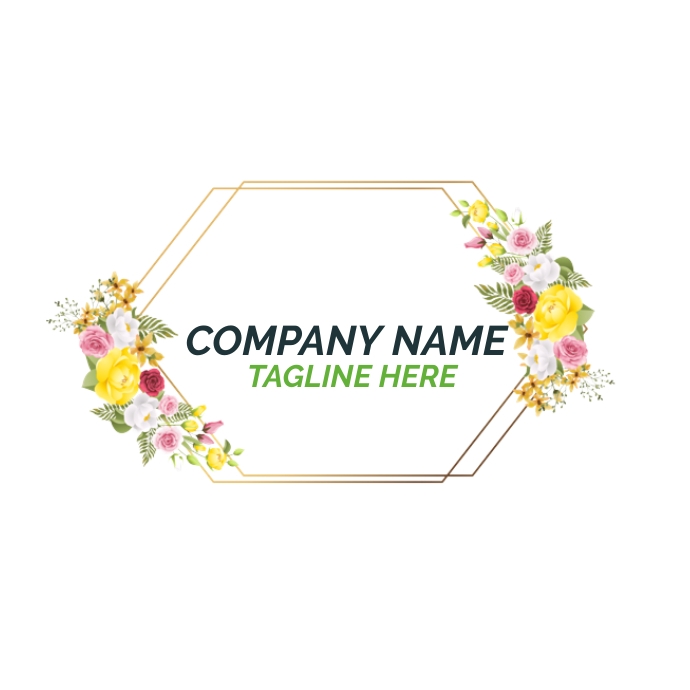 floral logo Template | PosterMyWall