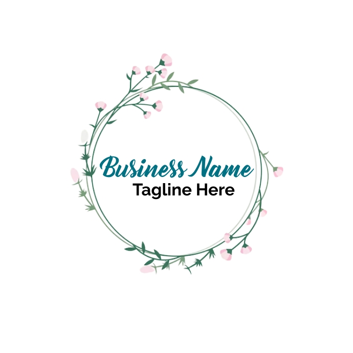 floral logo Template | PosterMyWall