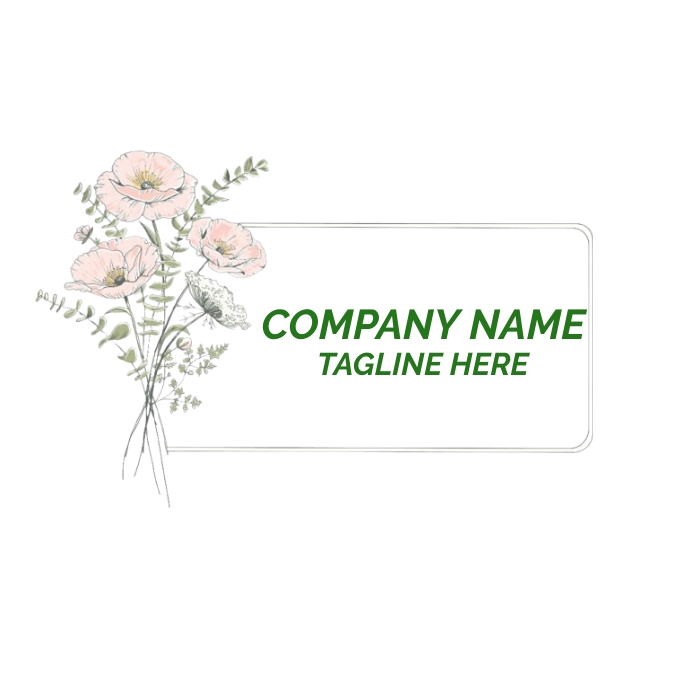 floral logo Template | PosterMyWall