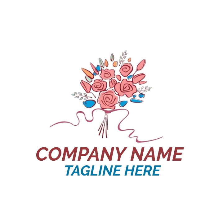 floral logo Template | PosterMyWall