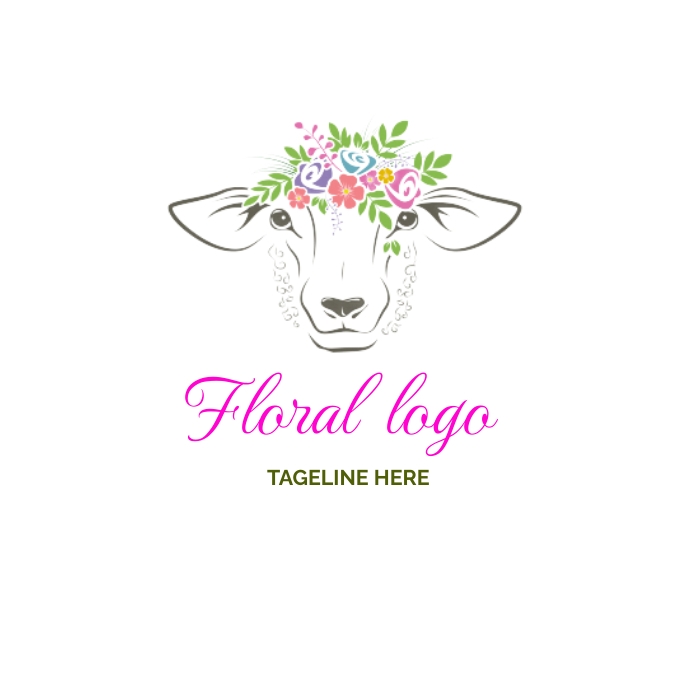 Floral logo Template | PosterMyWall