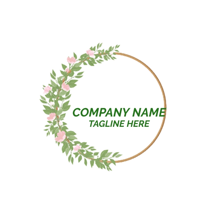 floral logo Template | PosterMyWall