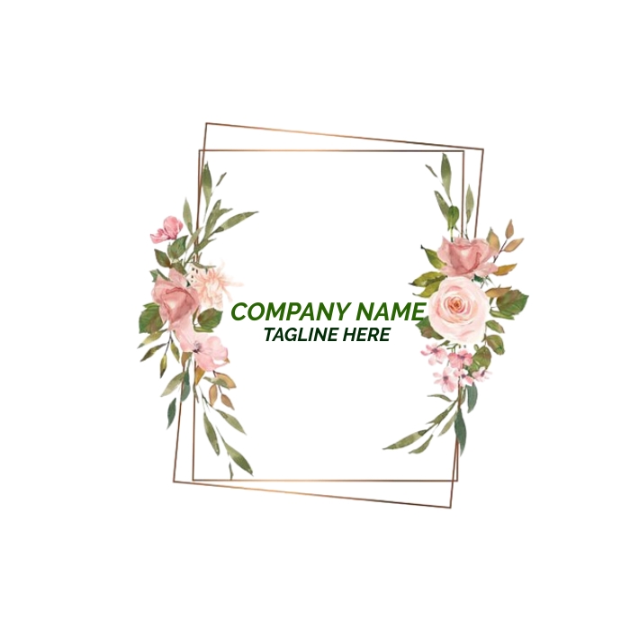 floral logo Template | PosterMyWall