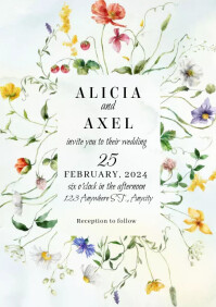Wedding invitation Template | PosterMyWall