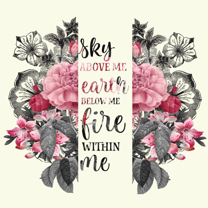 Floral Modern Inspirational Quote Template | PosterMyWall