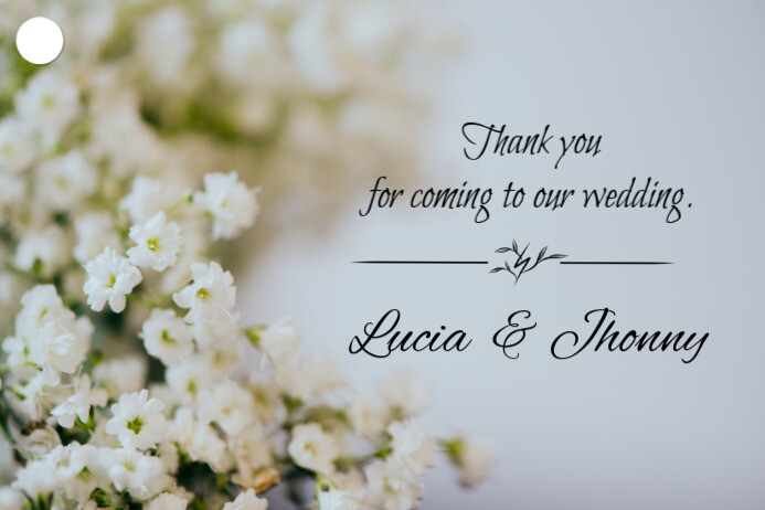 Floral Modern Minimal Wedding Souvenir Label Or Others Wedding Things ...