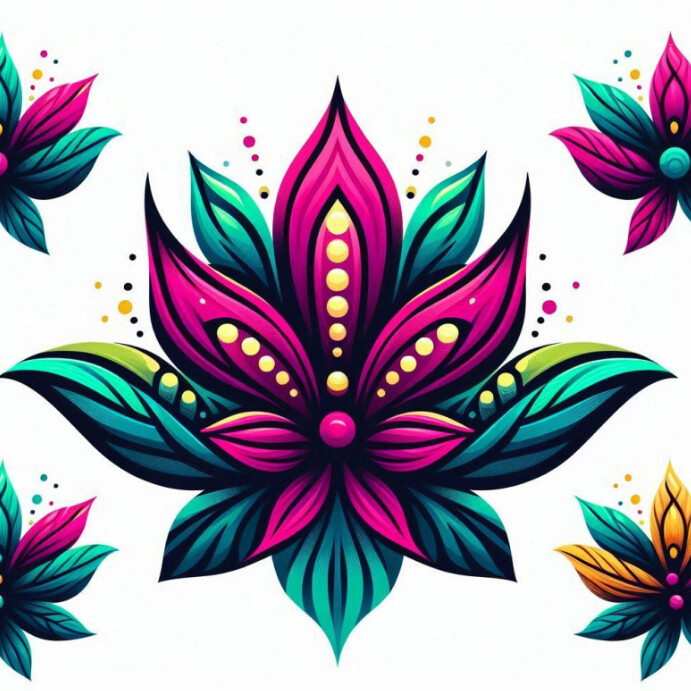 Copy of Floral Pattern Design Template | PosterMyWall