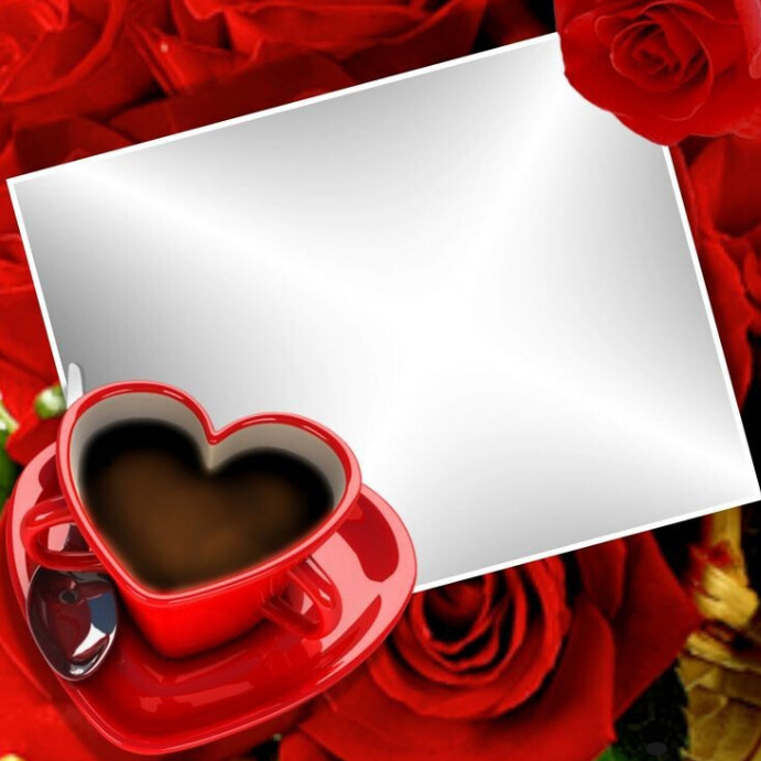 floral photo frame Template | PosterMyWall