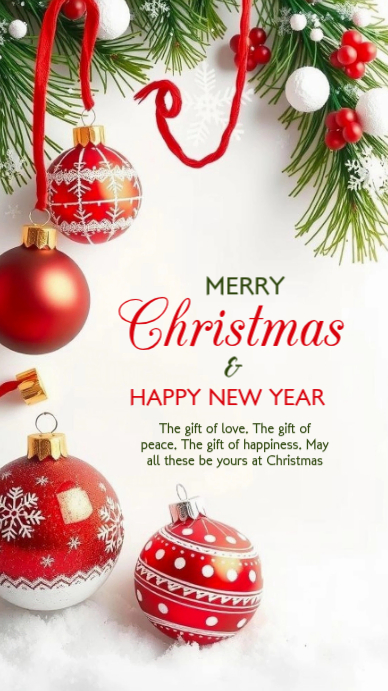 Floral Season Greetings Whatsapp Status Template | PosterMyWall