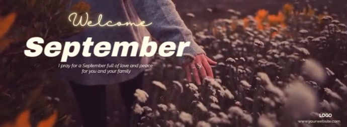 Copy of Floral vintage Welcome September Facebook Cover Photo ...