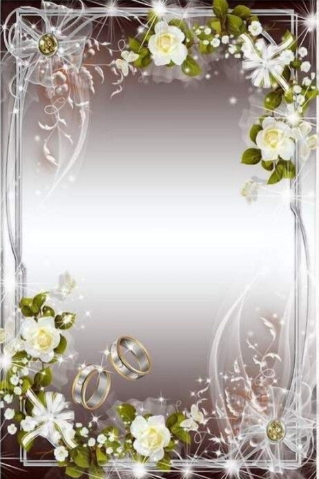 Floral Wedding Invitation Card Design Poster Template | PosterMyWall