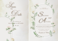 wedding invitation a4 Template | PosterMyWall