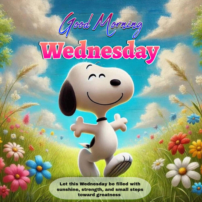 Floral Wednesday Post Logo Template | PosterMyWall