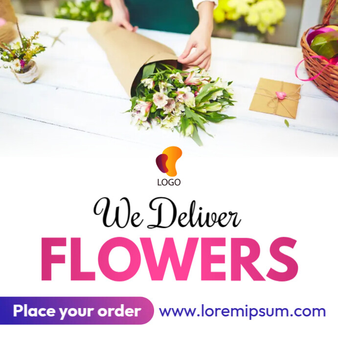 Plantilla de Florist flyer template | PosterMyWall