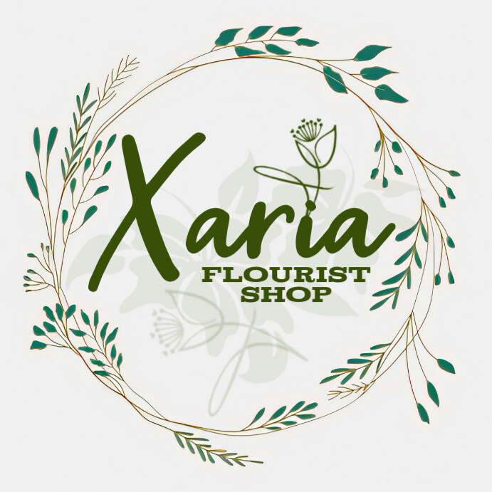 Florist logo and sticker Template | PosterMyWall