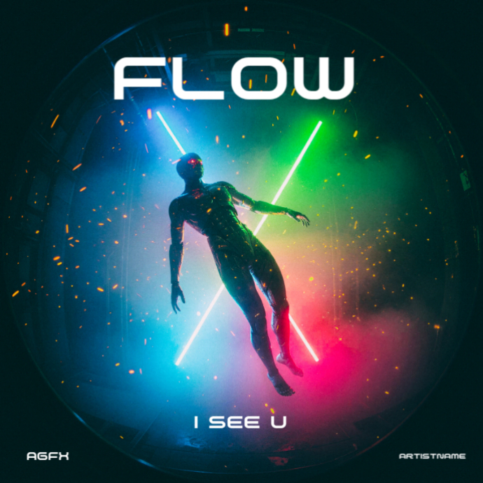 Plantilla de FLOW ALBUM ARTWORK TEMPLATE | PosterMyWall