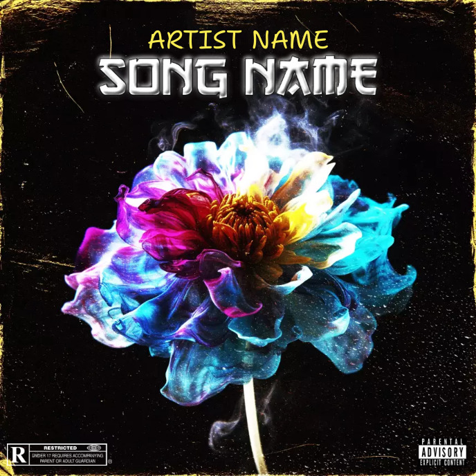 flower Album Cover music art trap mixtape rap | PosterMyWall