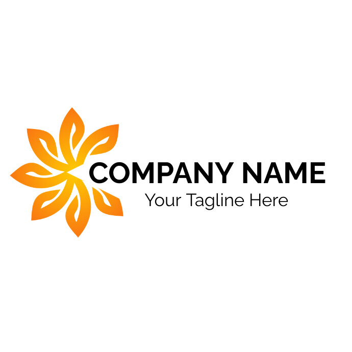 Flower Company Logo | Star Icon | Flower Busi Template | PosterMyWall