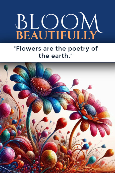 Copy of Flower | PosterMyWall