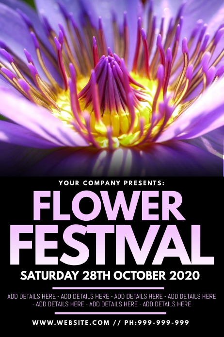 Copy of Flower Festival Poster | PosterMyWall