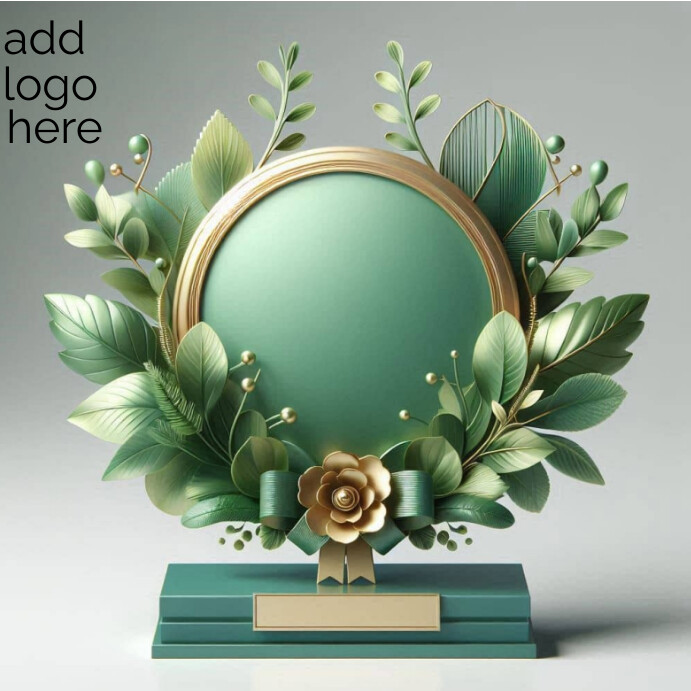 Flower frame Template | PosterMyWall