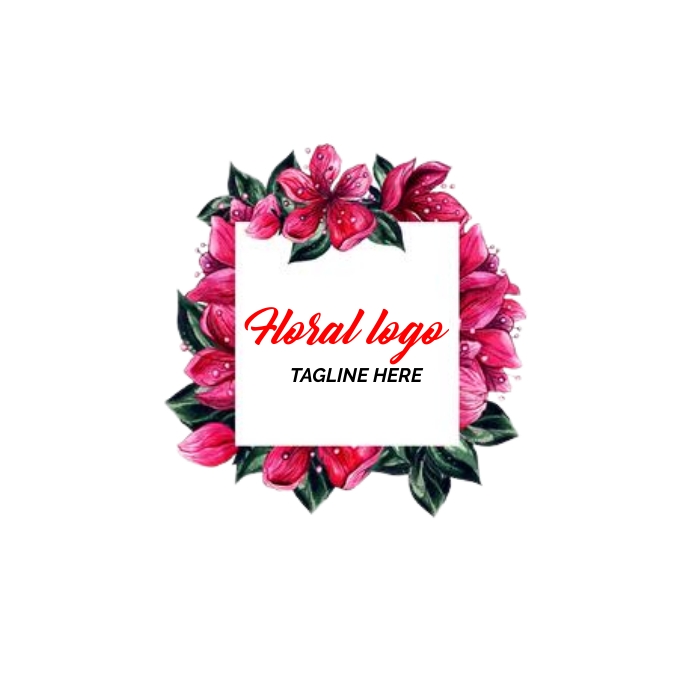 flower logo, floral logo, free floral flower Template | PosterMyWall
