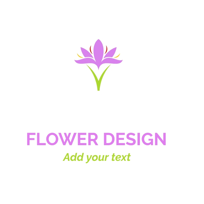 FLOWER LOGO Template | PosterMyWall