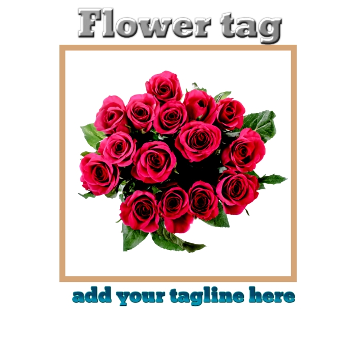 Copy of Flower logo design template | PosterMyWall