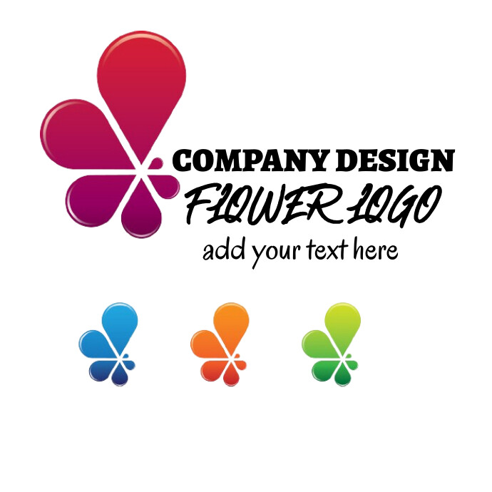 flower logo Template | PosterMyWall