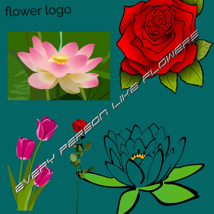 Copy of Flower logo | PosterMyWall