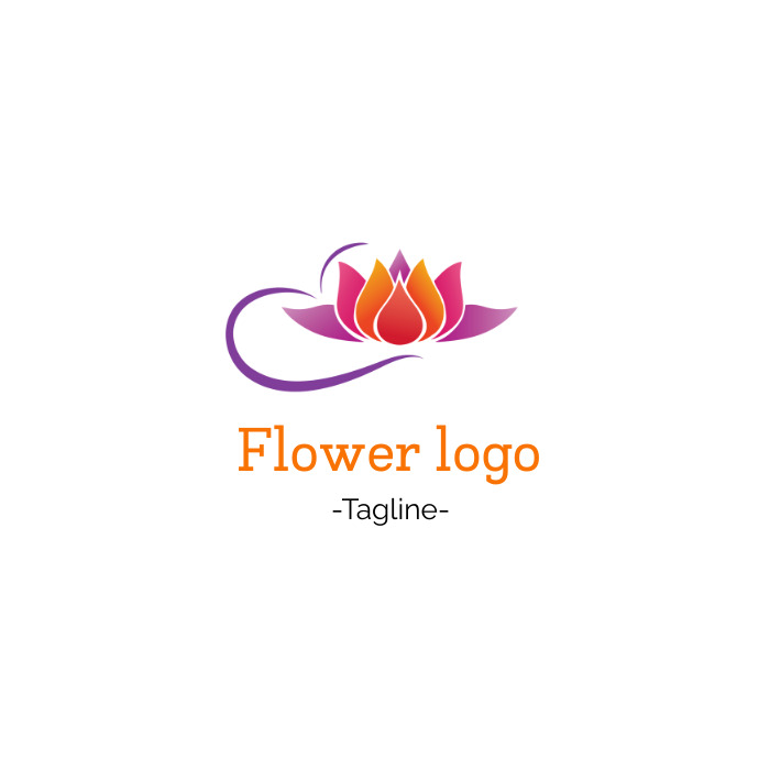 Flower logo icon design template | PosterMyWall