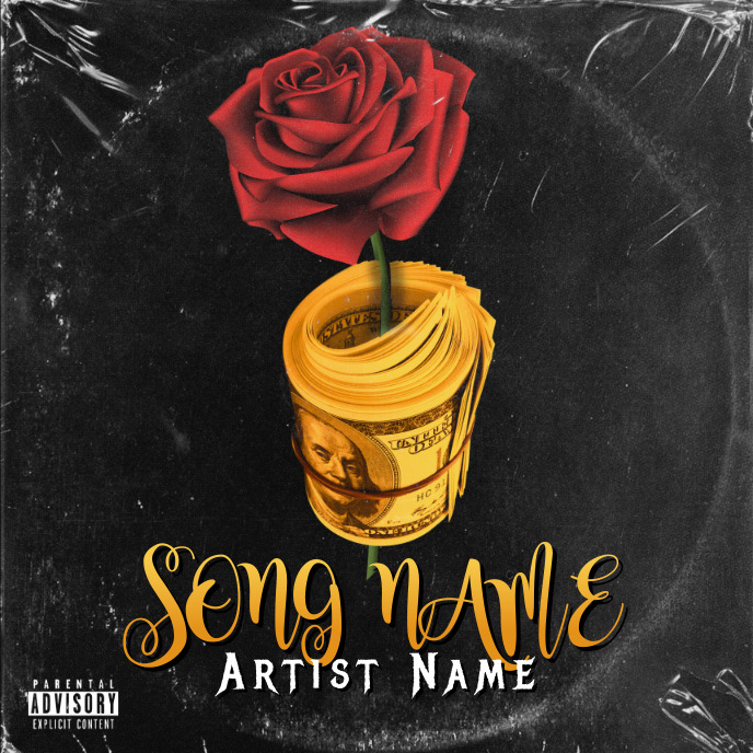 flower money Album Cover trap mixtape rap Template | PosterMyWall