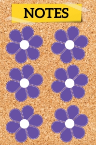 flower notes planner Template | PosterMyWall