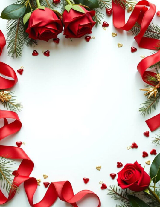 flower photo frame Template | PosterMyWall