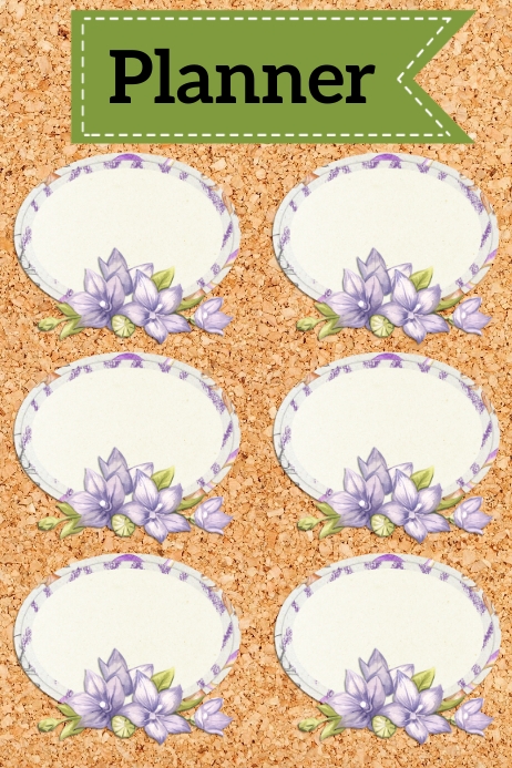 Copy of flower planner | PosterMyWall