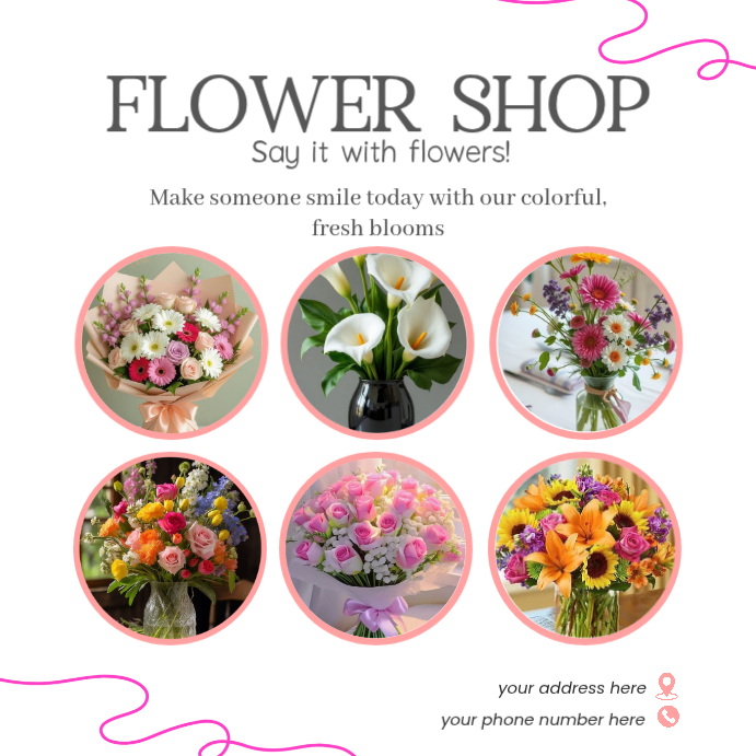 Flower Shop Ads Template | PosterMyWall